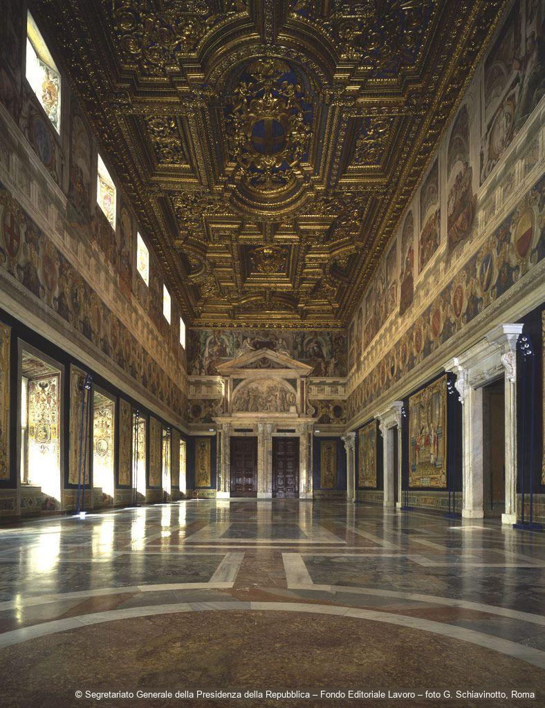 Quirinale Palace, Frieze of the Sala Regia - Discover Baroque Art ...