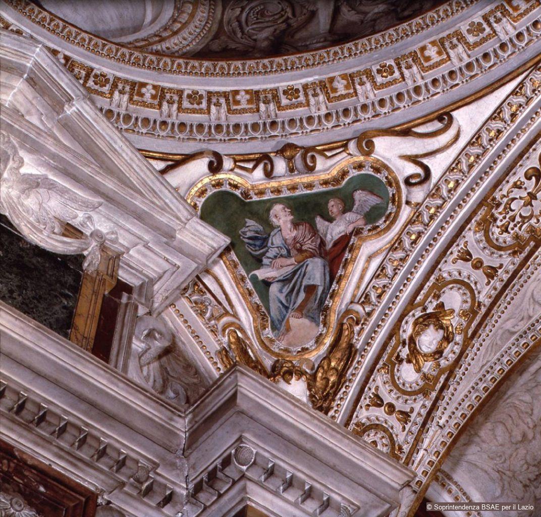 Abbazia di San Nilo, cappella affrescata con storie dei Santi Fondatori ...