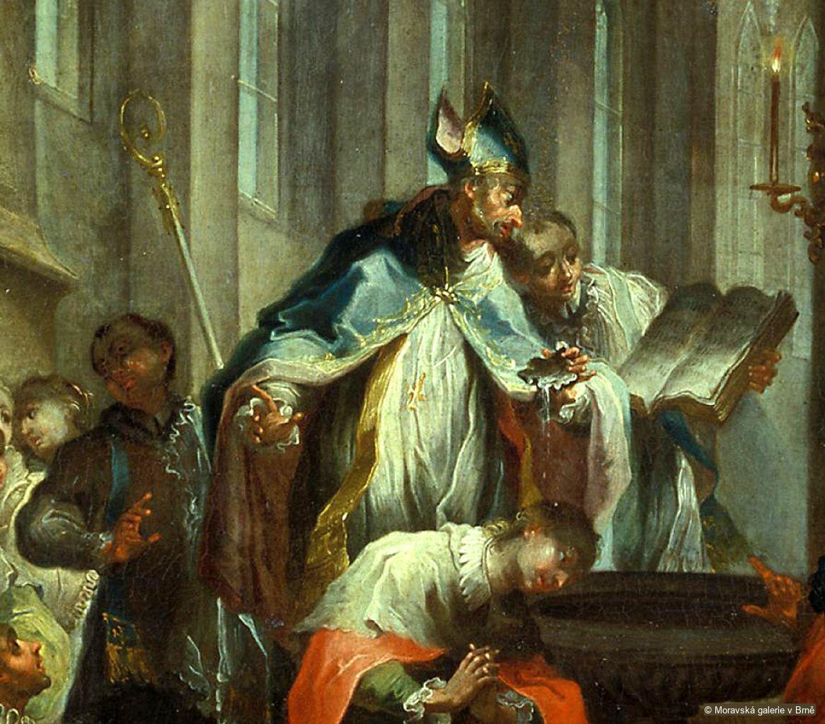Křest sv. Augustina - Discover Baroque Art - Virtual Museum