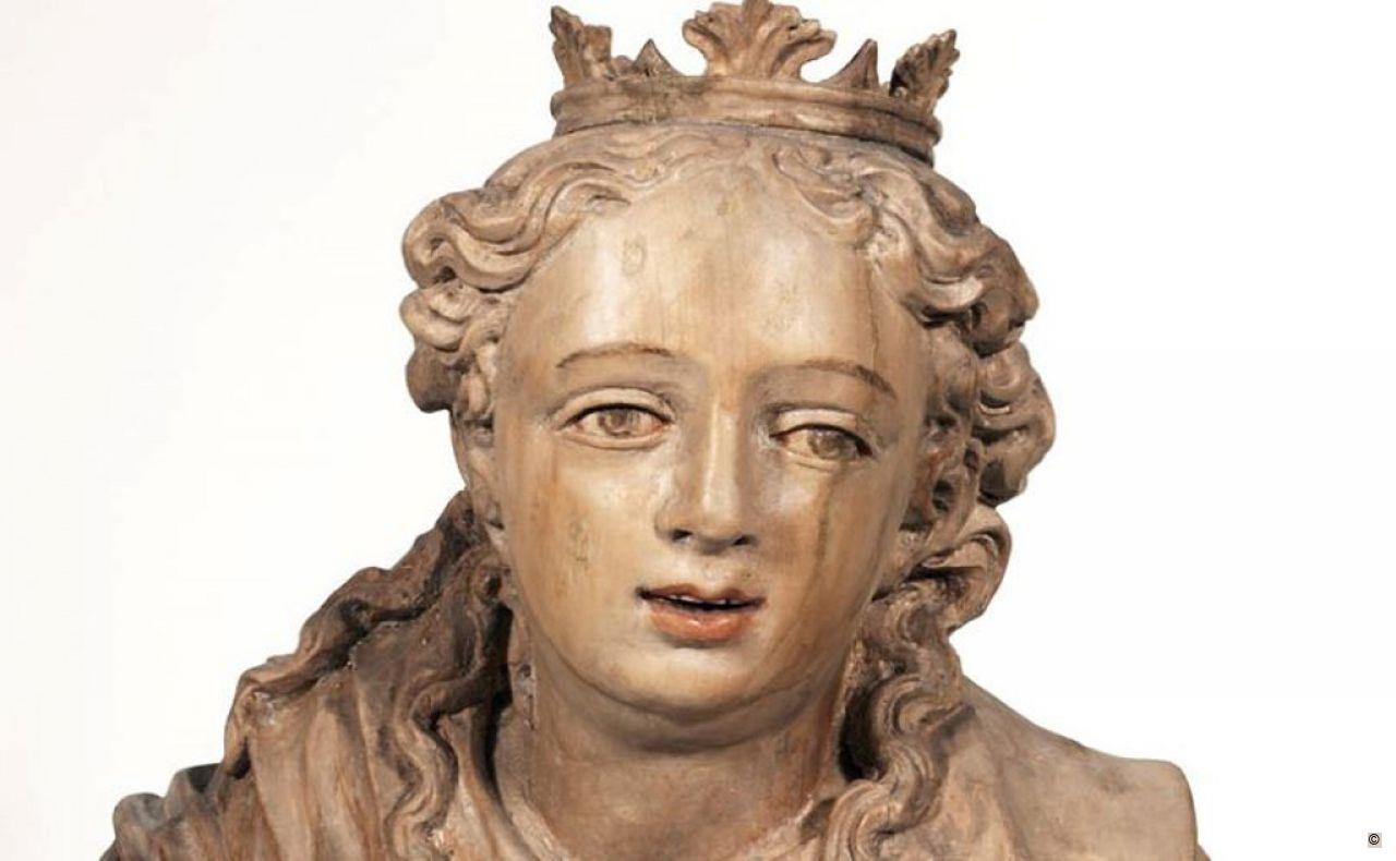 Bust of a female saint - Discover Baroque Art - Virtual Museum