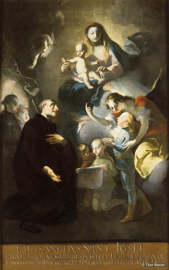 St. Joseph Calasanctius before the Virgin with Hungarian Pupils ...