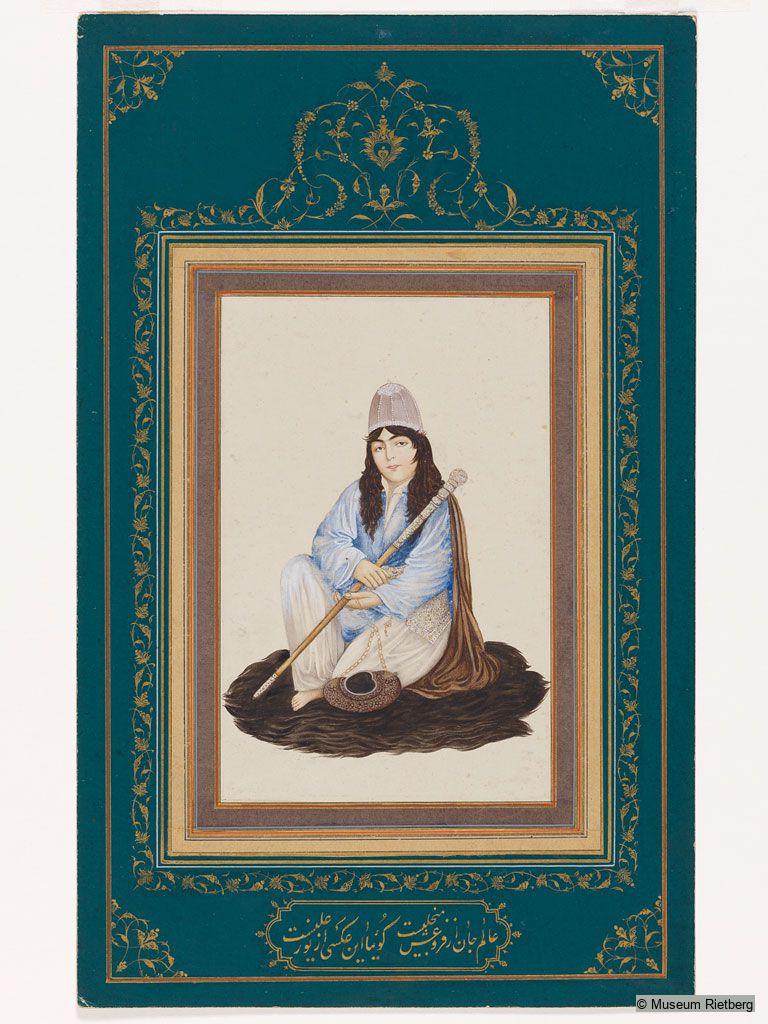 Portrait of the young dervish Nur 'Ali Shah (ca. 1748-1798) - Discover ...