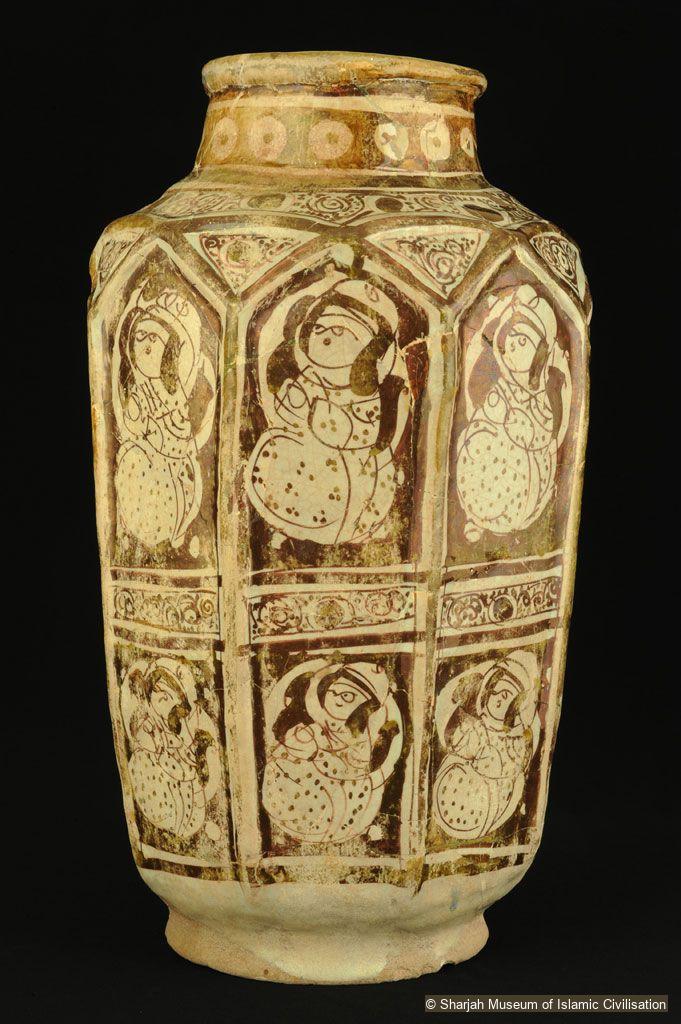 Lustre vase with figural decoration - Discover Islamic Art - Virtual Museum