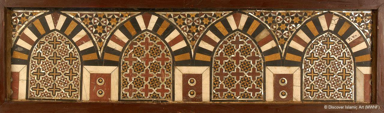 Marble mosaic panel - Discover Islamic Art - Virtual Museum