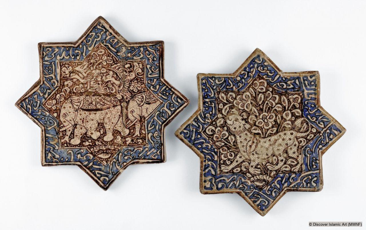 Star-shaped tiles - Discover Islamic Art - Virtual Museum