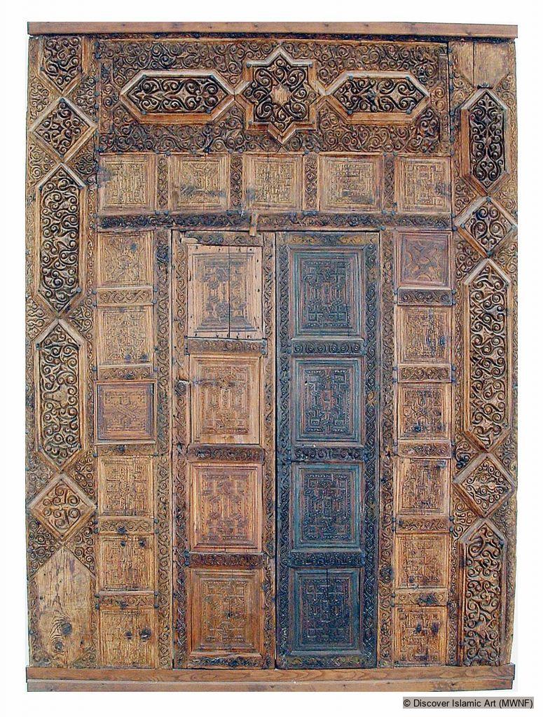 Door of the ante-chamber of the maqsura - Discover Islamic Art ...