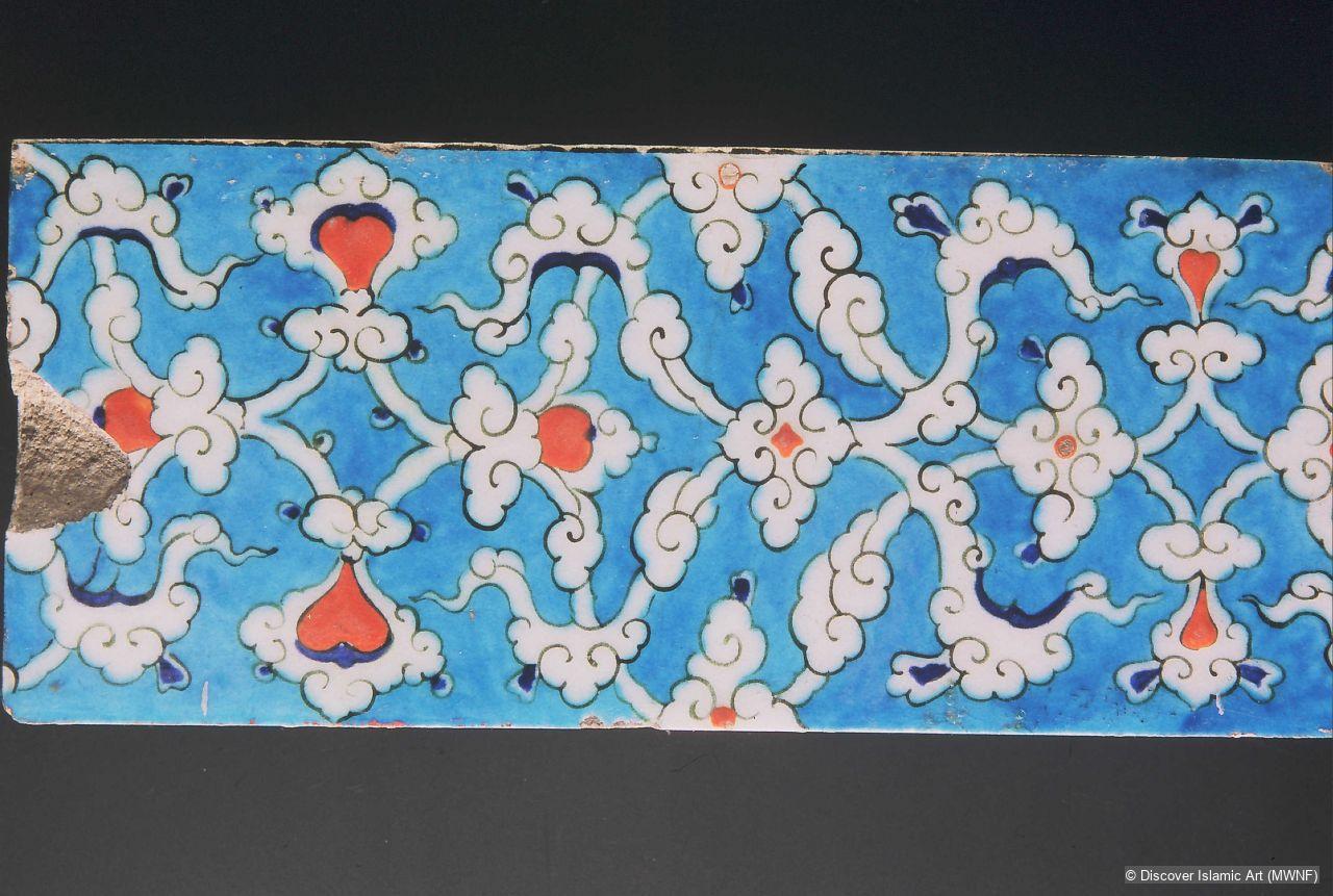 Rectangular tile - Discover Islamic Art - Virtual Museum