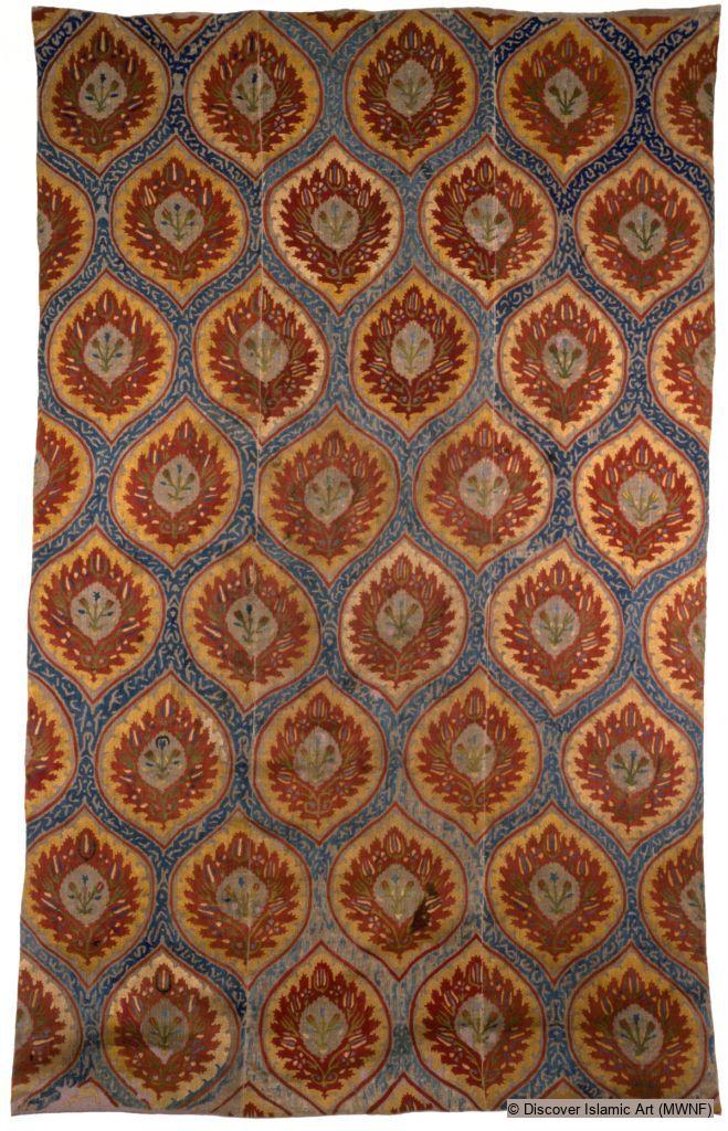 Embroidered linen - Discover Islamic Art - Virtual Museum